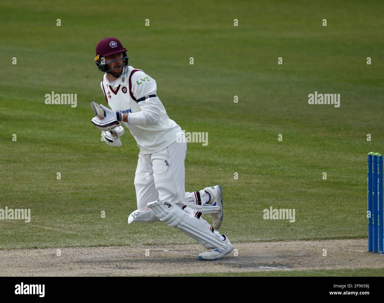 16th April 2021; Emirates Old Trafford, Manchester, Lancashire, England ...