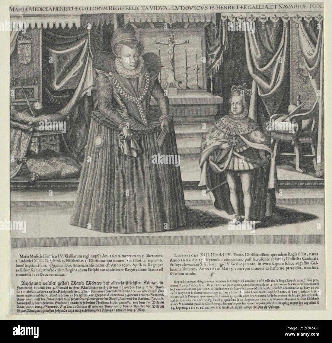 Ludwig XIII., King of France Stock Photo - Alamy