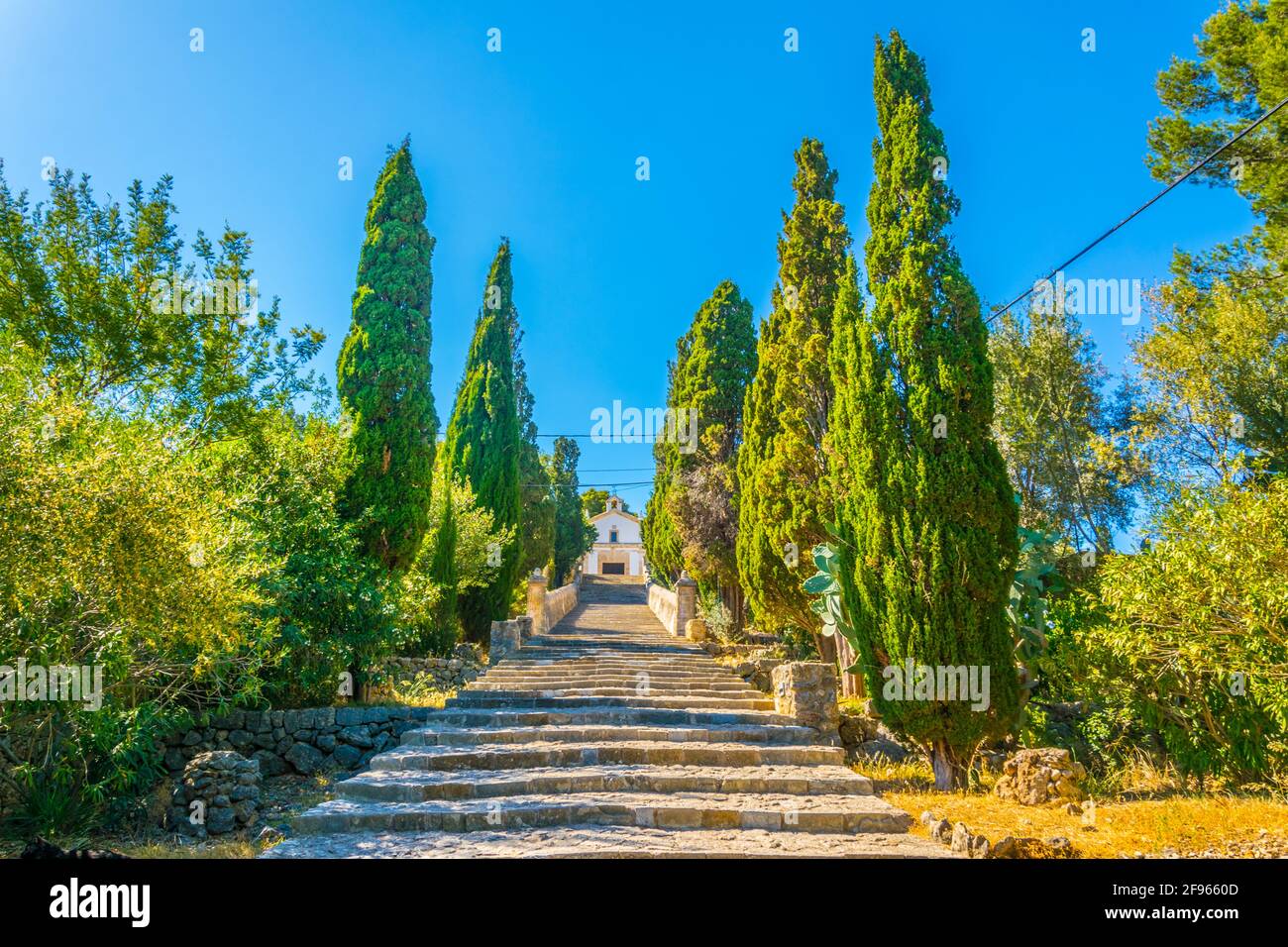 365 steps of Carrer del Calvari stairway leading to the El Calvari ...