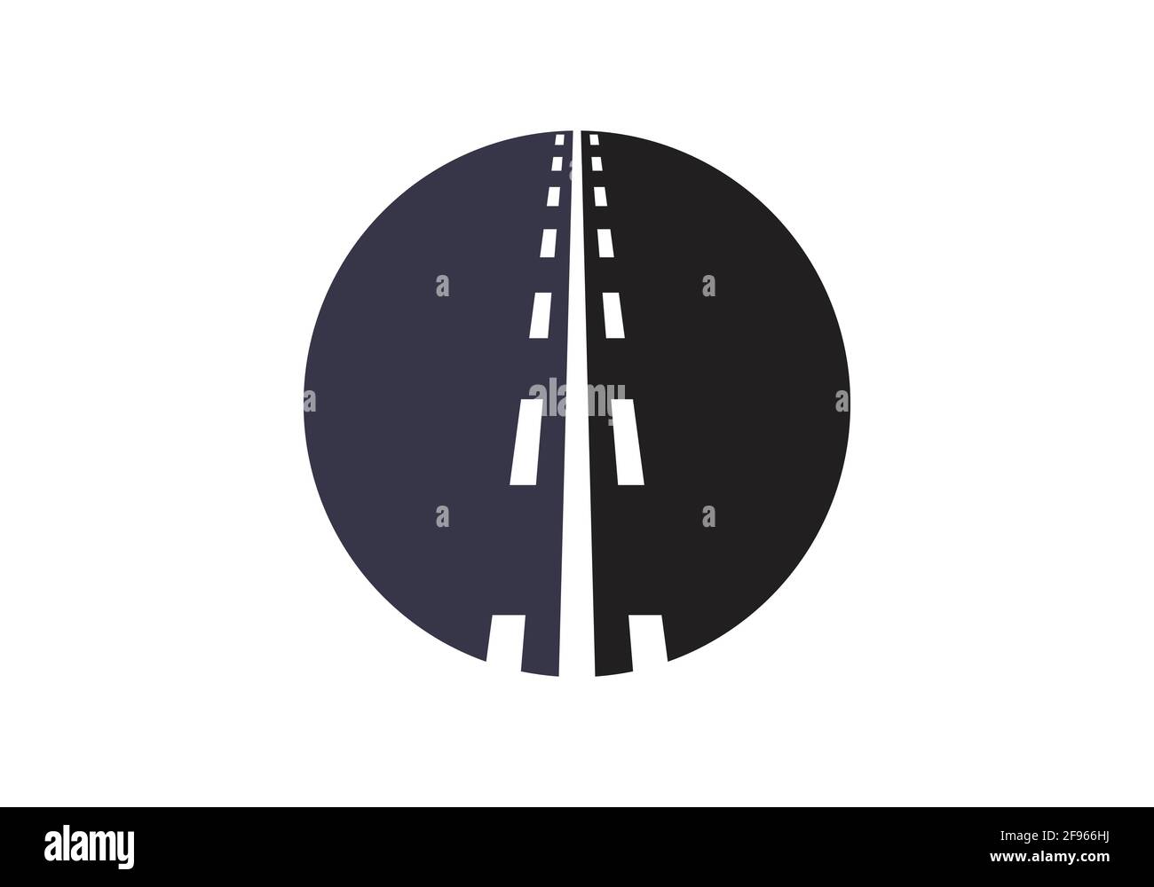 Way logo and Road symbol illustration vector design Stock Vector Image ...