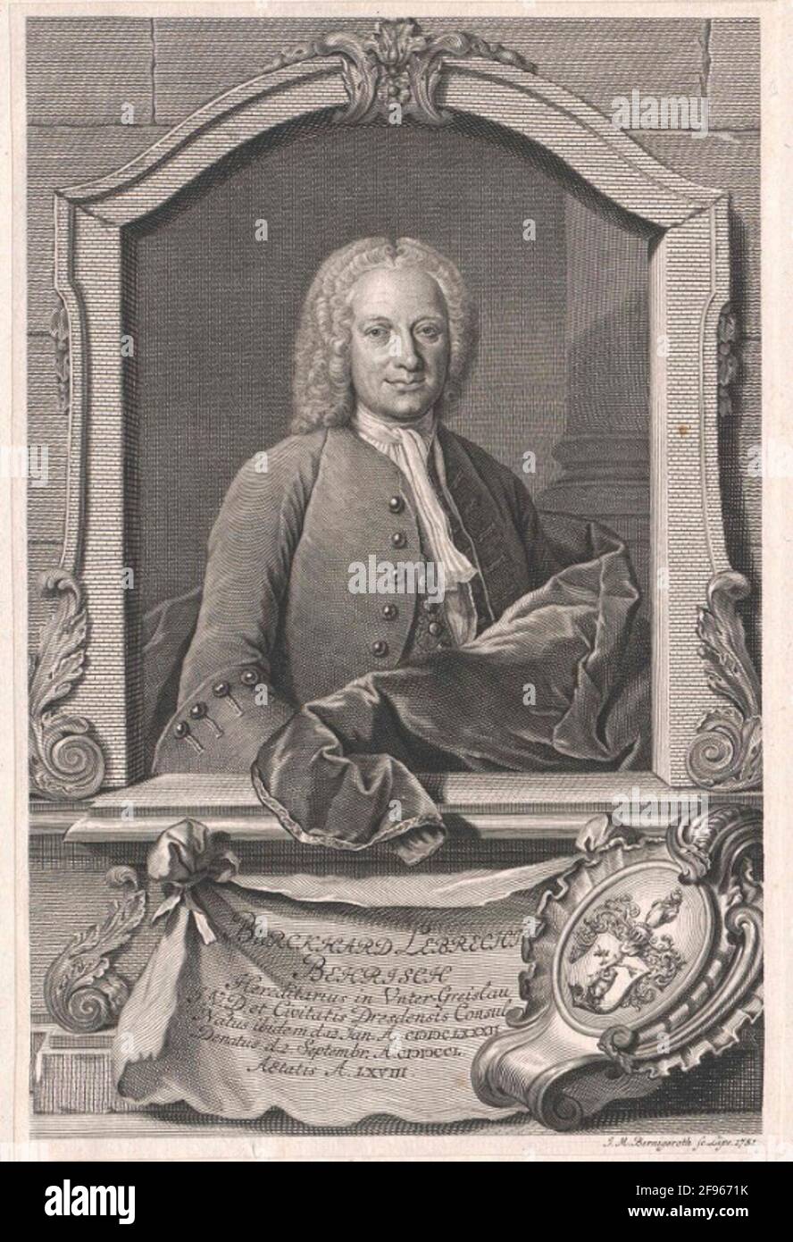 Behrisch, Burckhard Lebrecht Stock Photo - Alamy