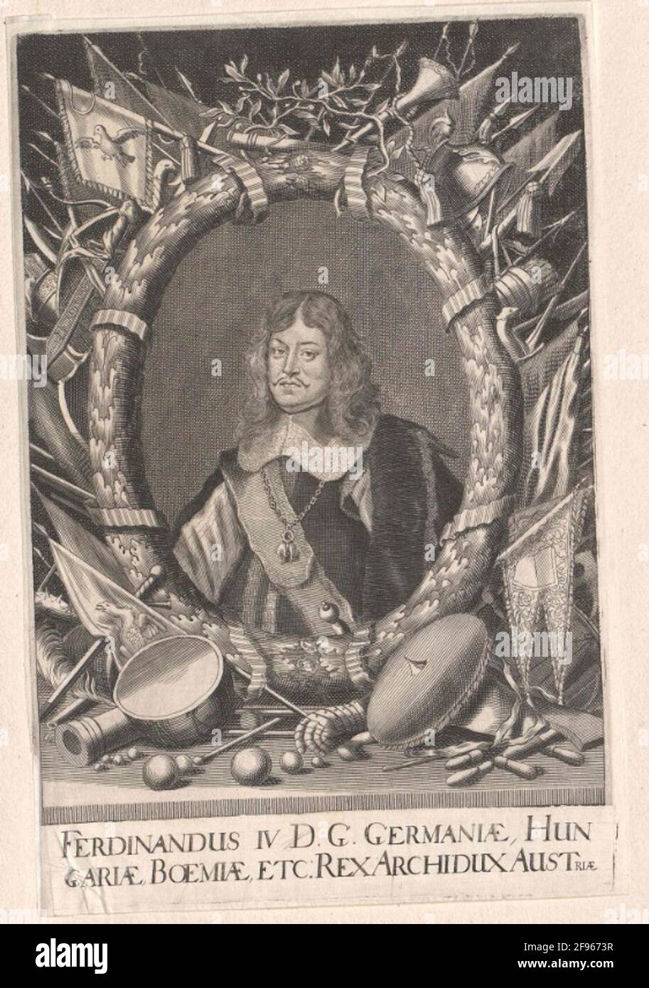 Ferdinand IV., Roman king Stock Photo - Alamy