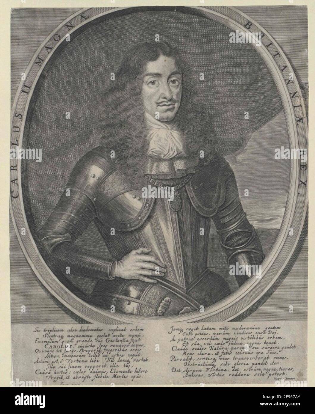 Karl II., King of England Stock Photo - Alamy