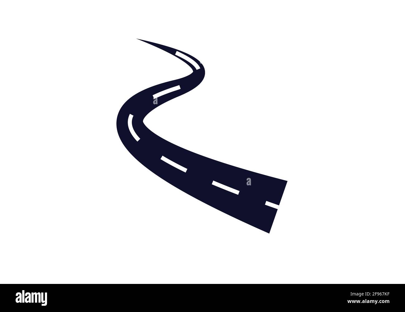 Way logo and Road symbol illustration vector design Stock Vector Image ...