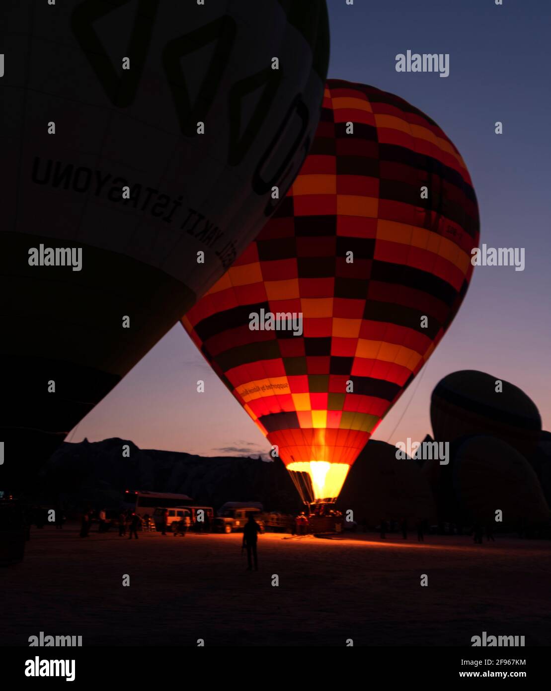 Cappadocia Balloon Visual Show Stock Photo - Alamy