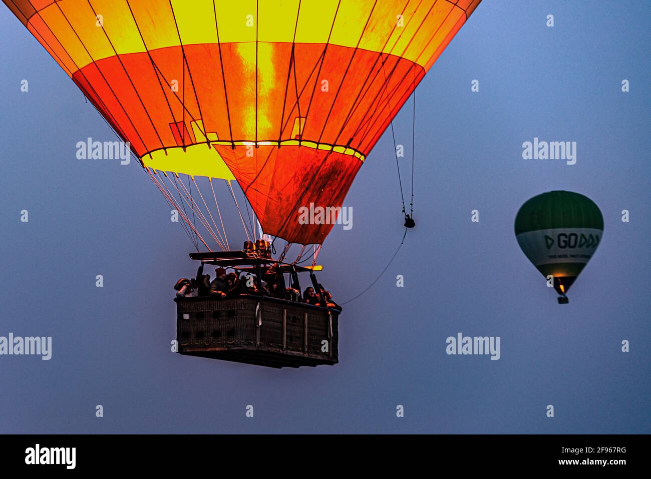 Cappadocia Balloon Visual Show Stock Photo - Alamy