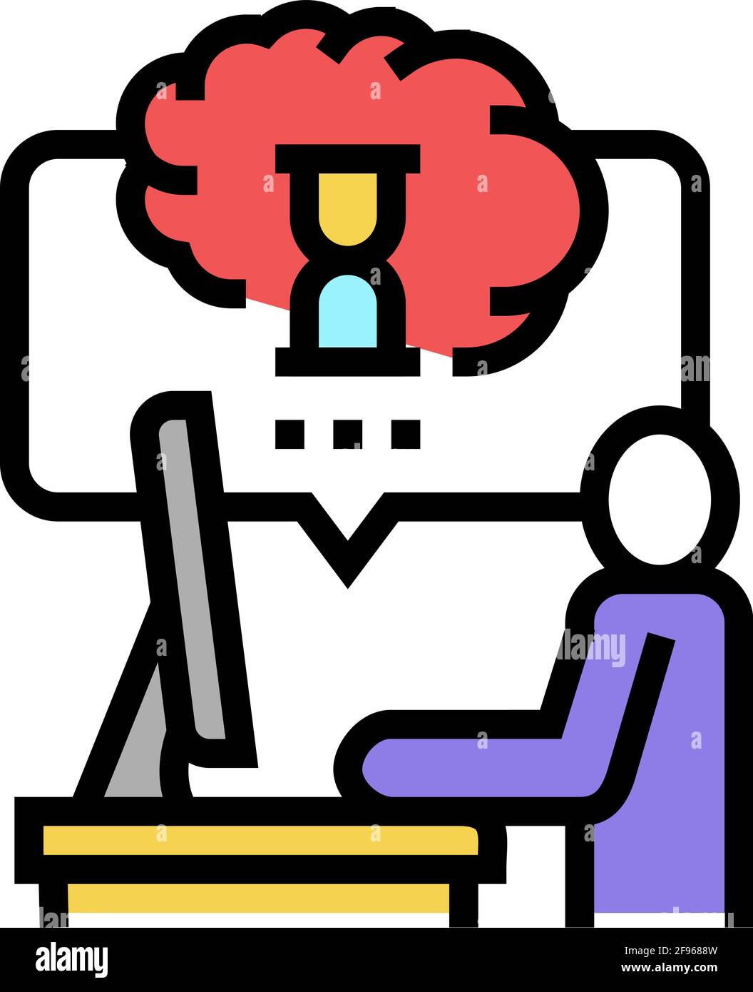 Examination brainstorming Cut Out Stock Images & Pictures - Alamy