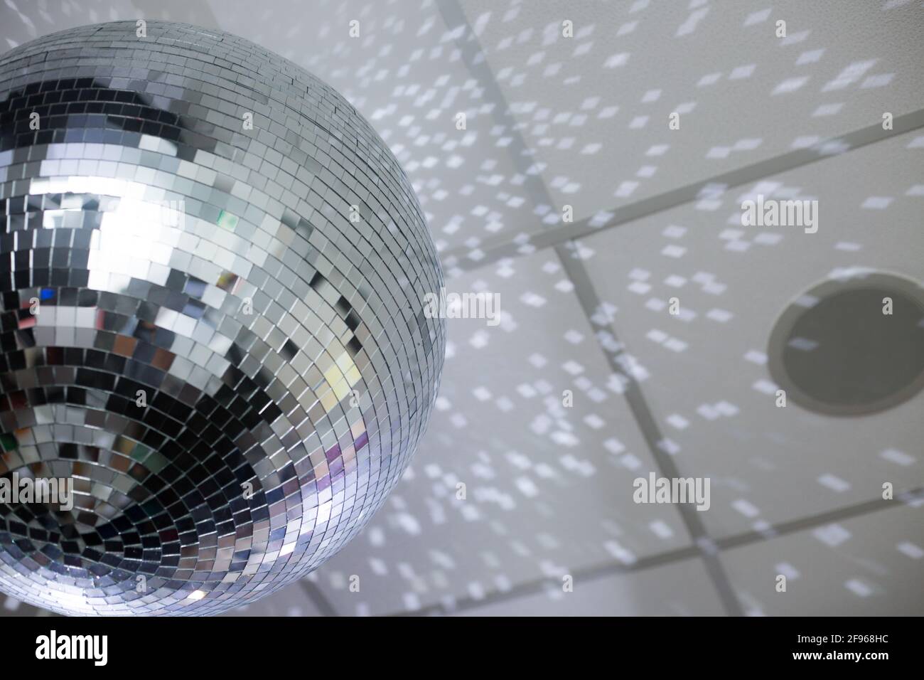 Closeup shot of a disco ball Stock Photo - Alamy