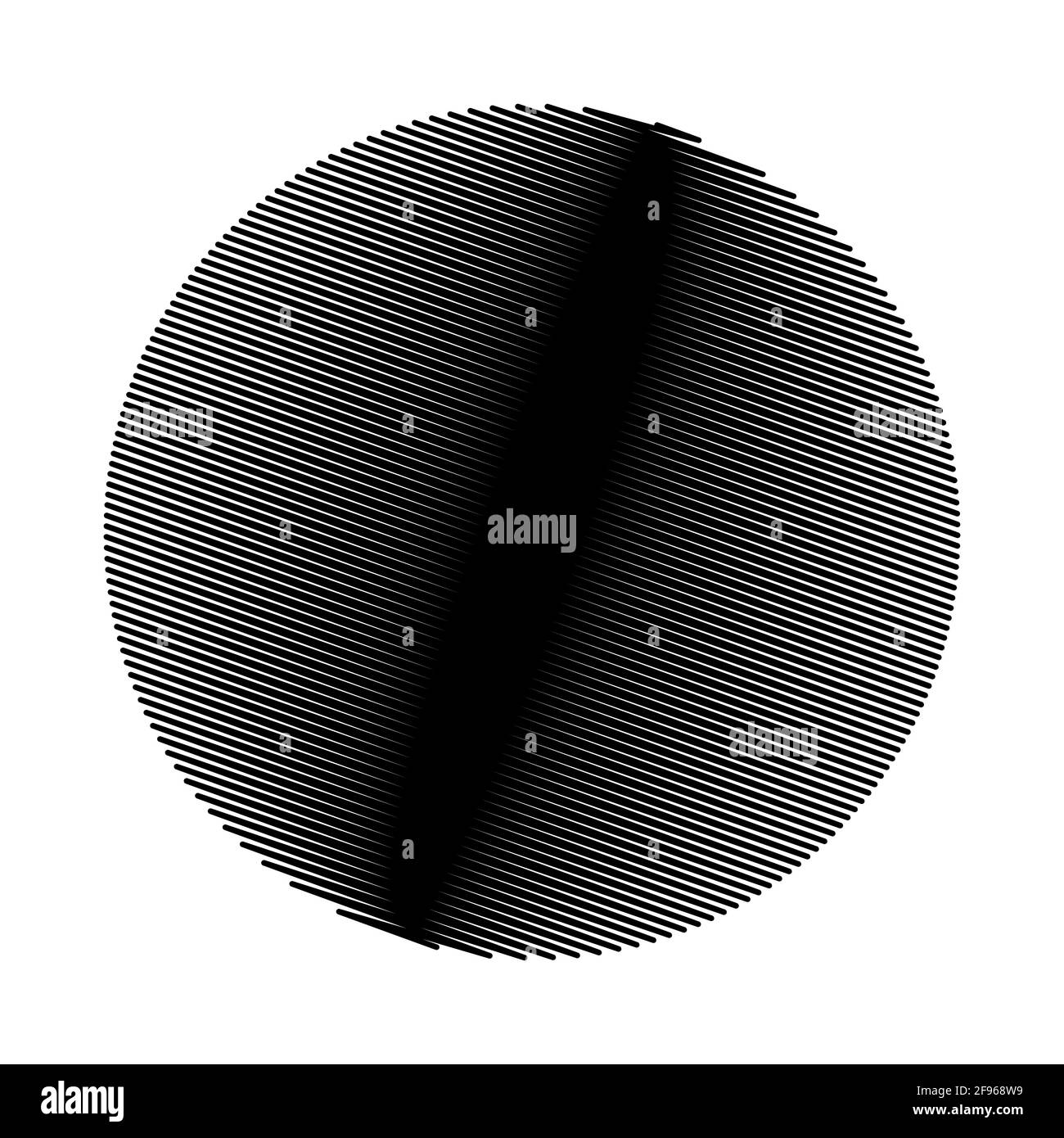 Strange Vector Shape isolated on white background. Geometric figure ...