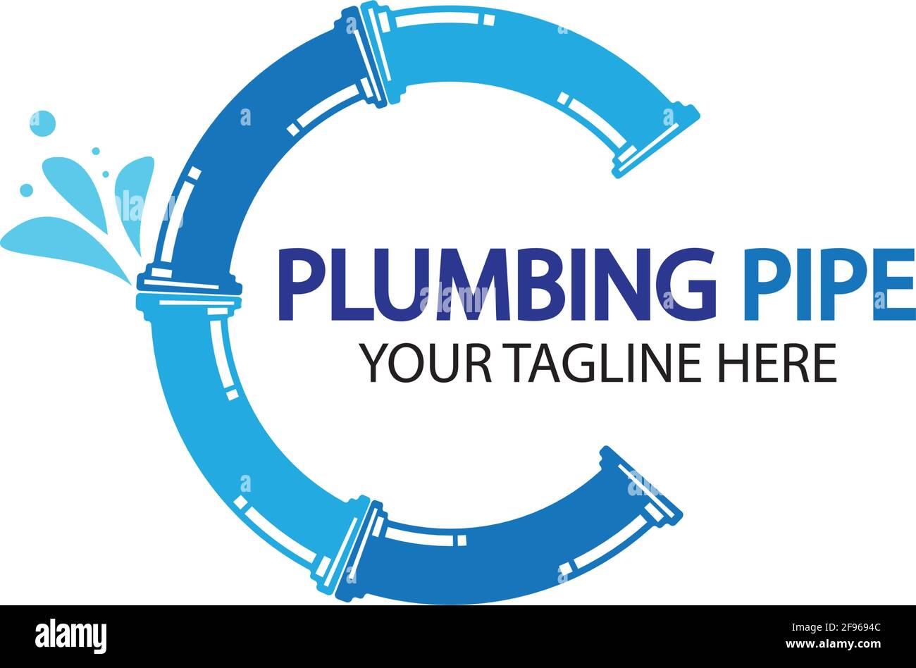 Pipe Plumbing logo vector Design Template,Plumbing logo vector design ...