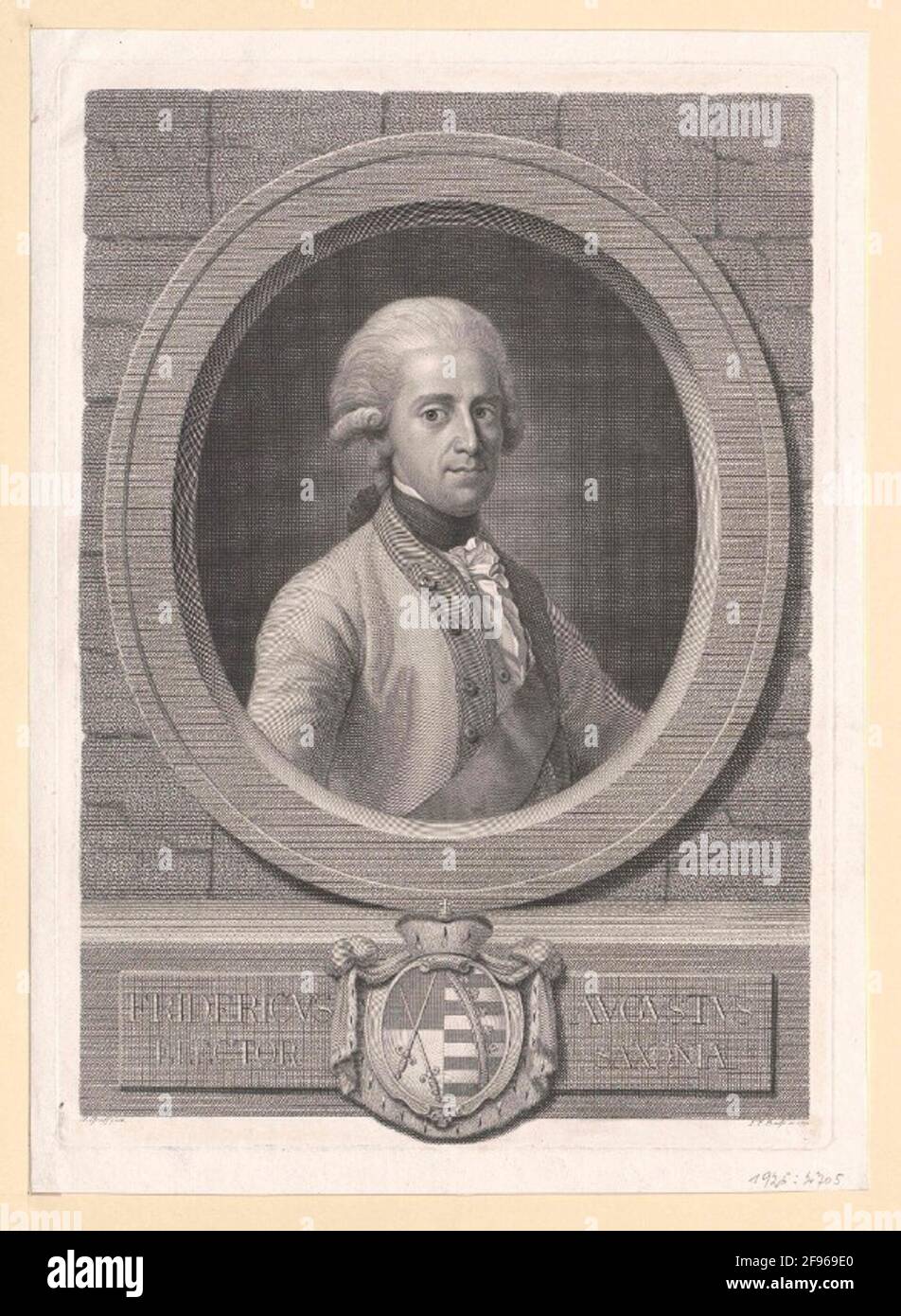 Friedrich August I, King of Saxony Stock Photo - Alamy