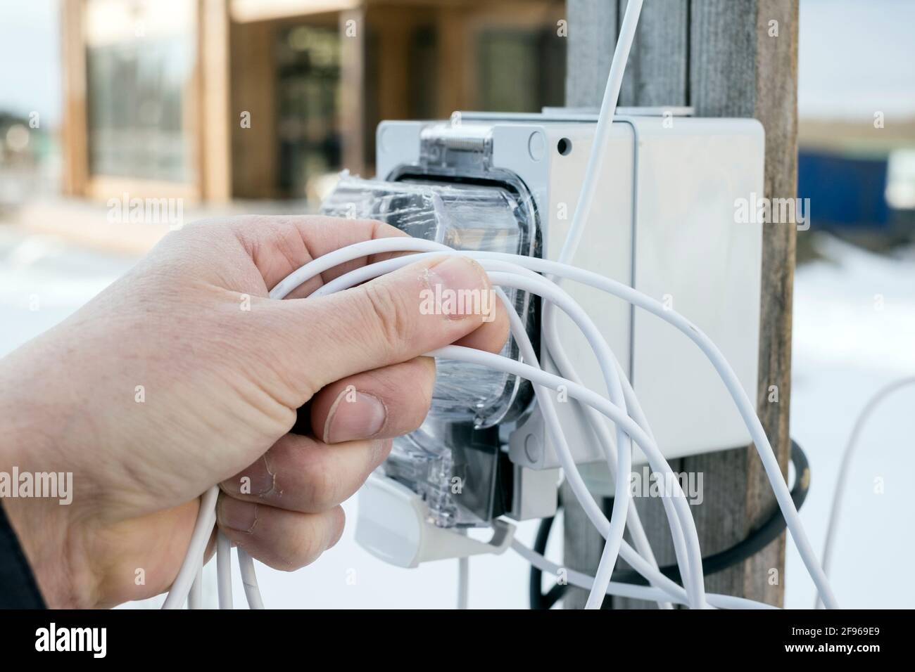 Next to a socket hi-res stock photography and images - Alamy