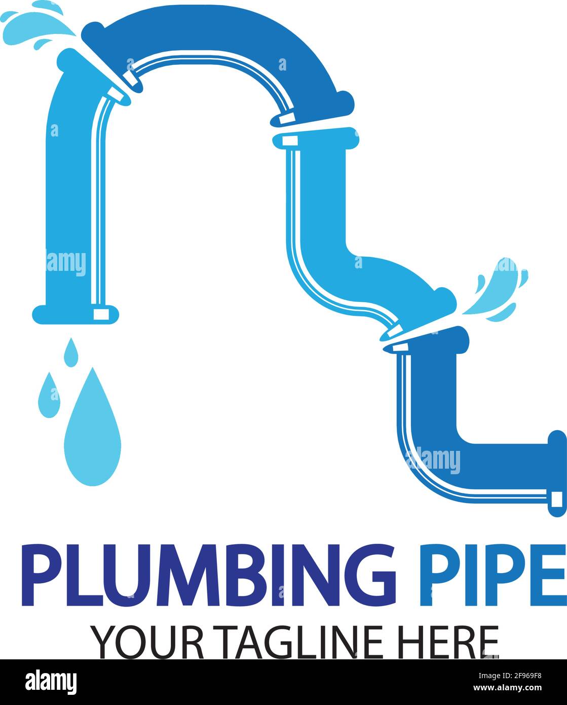 Pipe Plumbing logo vector Design Template,Plumbing logo vector design ...