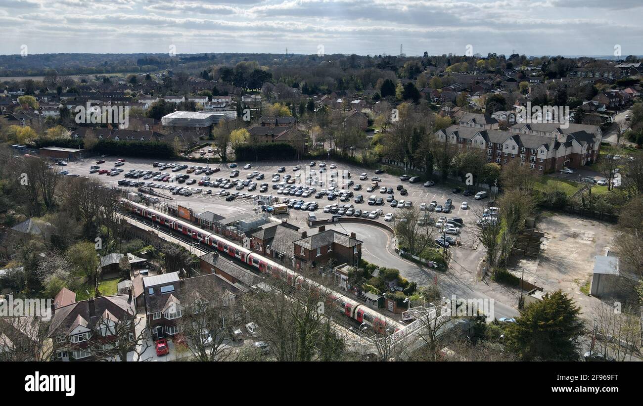 Aerial view epping forest london hi-res stock photography and images ...
