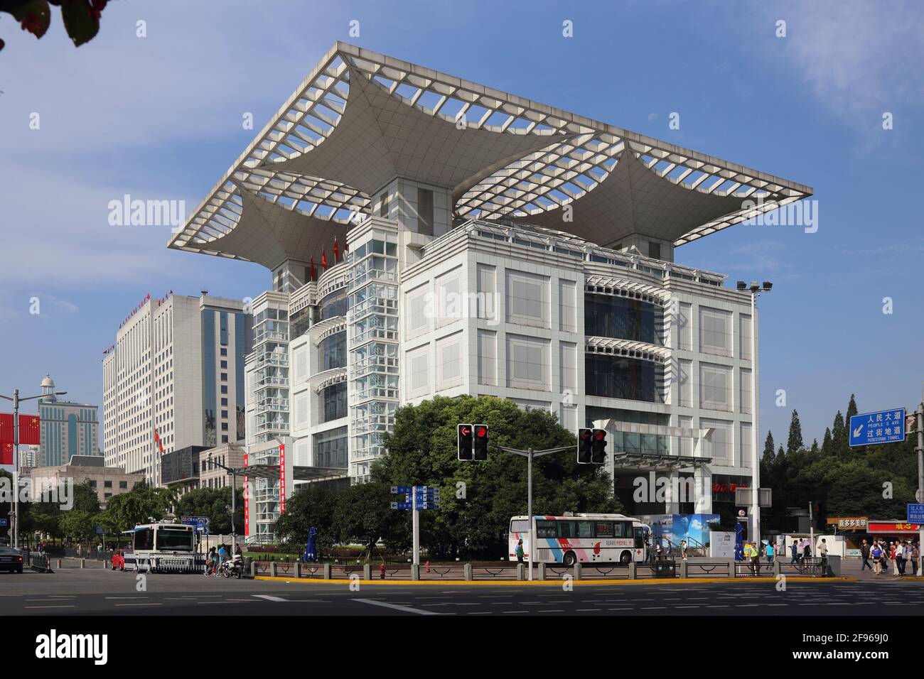 China, Shanghai, Urban Planning Exhibition Hall Stock Photo - Alamy