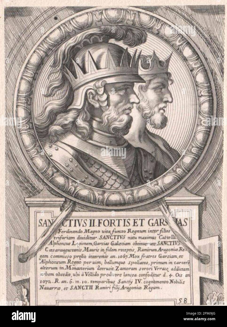 Sancho II., King of Castile Stock Photo - Alamy