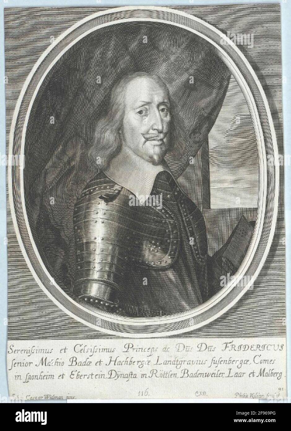 Friedrich V, Markgraf von Baden-Durlach Stock Photo - Alamy