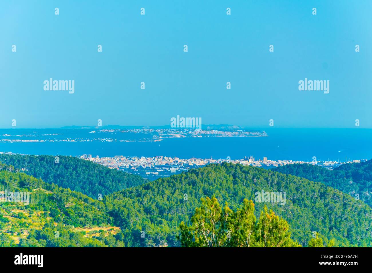 Palma cathedral day blue sky view architecture hi-res stock photography ...