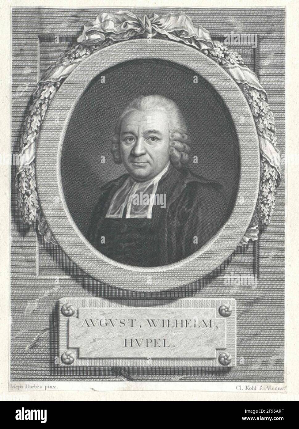 Hupel, August Wilhelm Stock Photo - Alamy