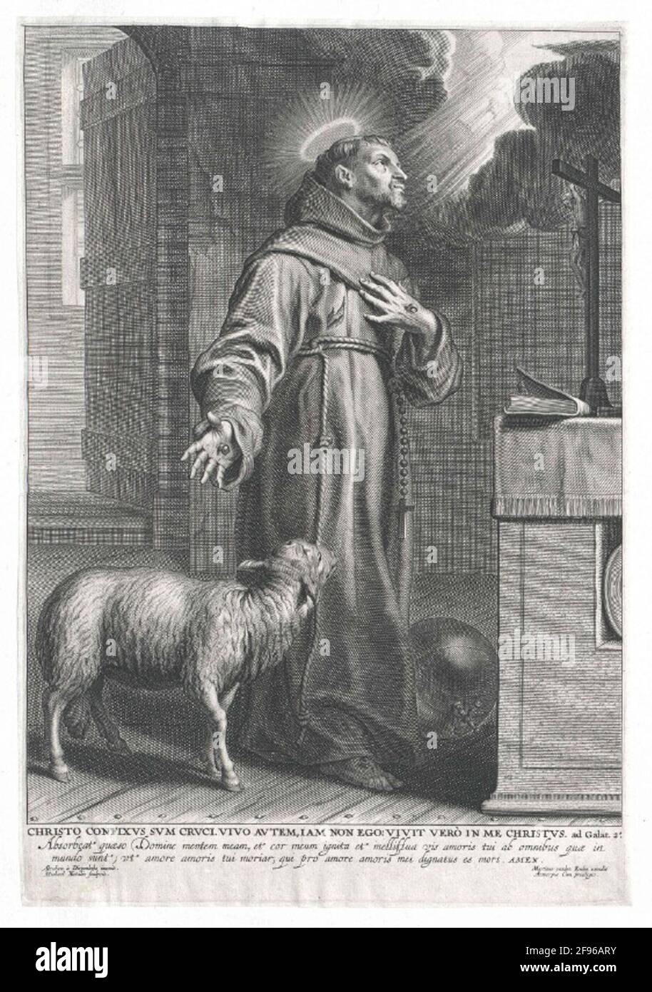 Franz von Assisi, saint Stock Photo - Alamy