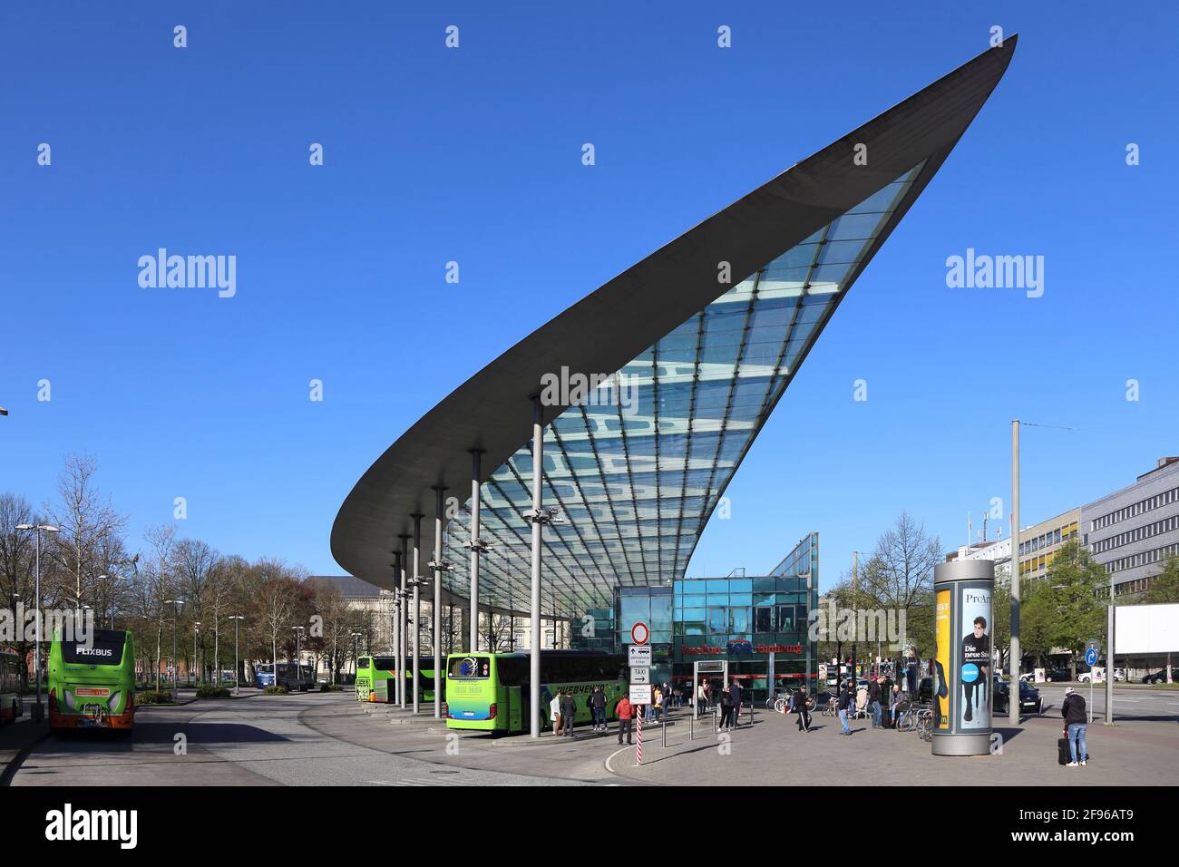 Central bus station hamburg central bus station hi-res stock ...