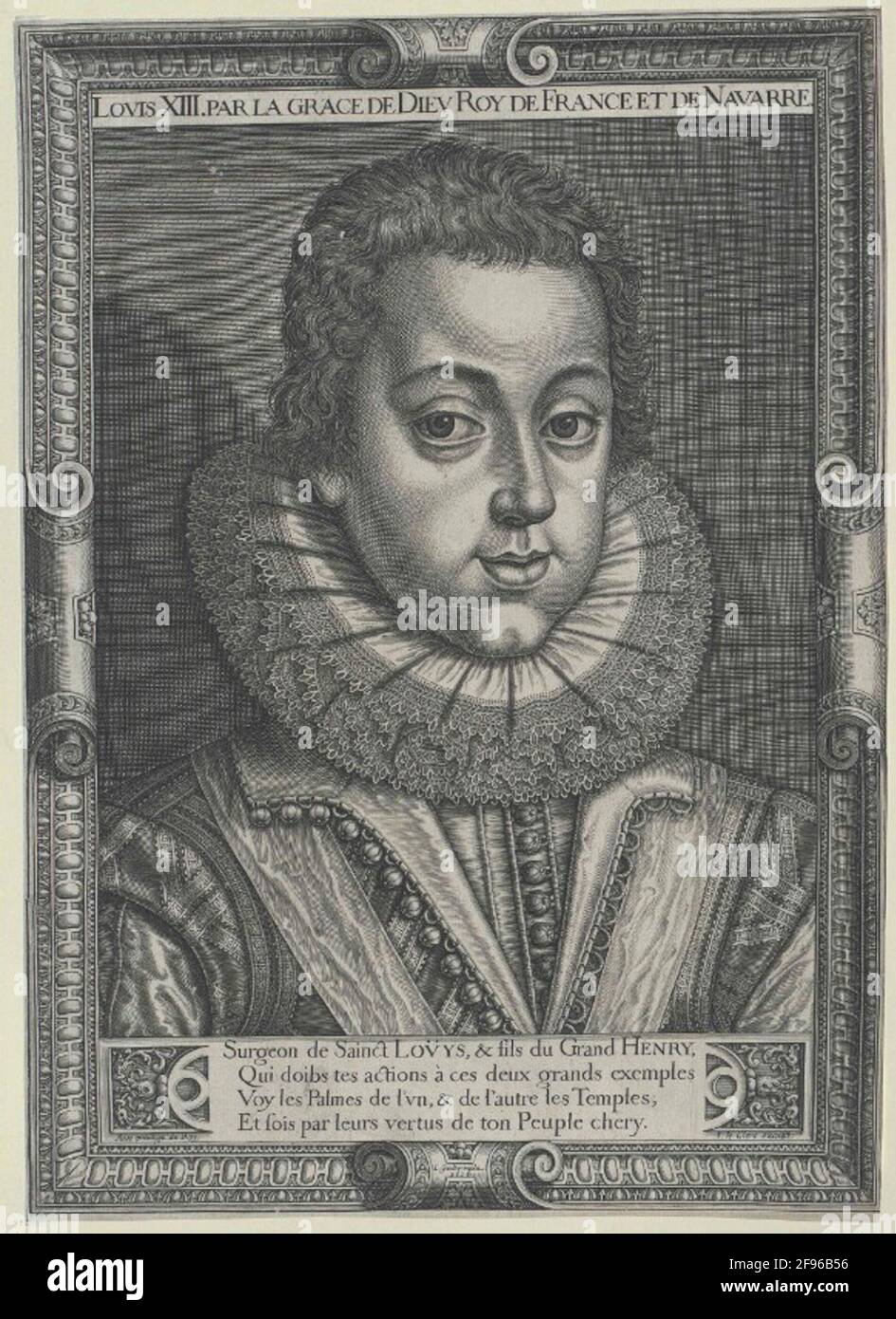 Ludwig XIII., King of France Stock Photo - Alamy