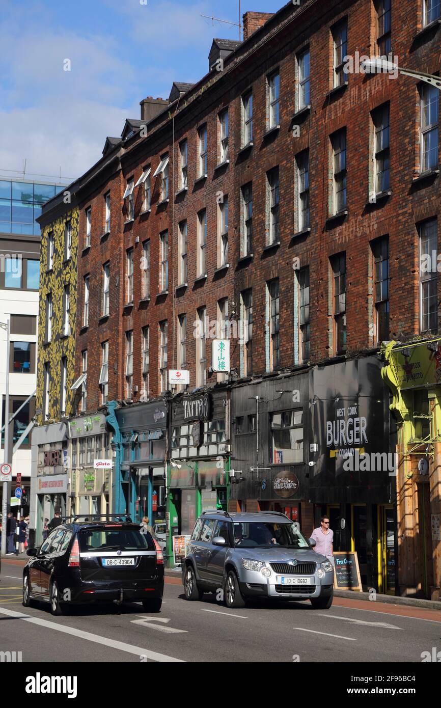 Cork city street view hi-res stock photography and images - Alamy