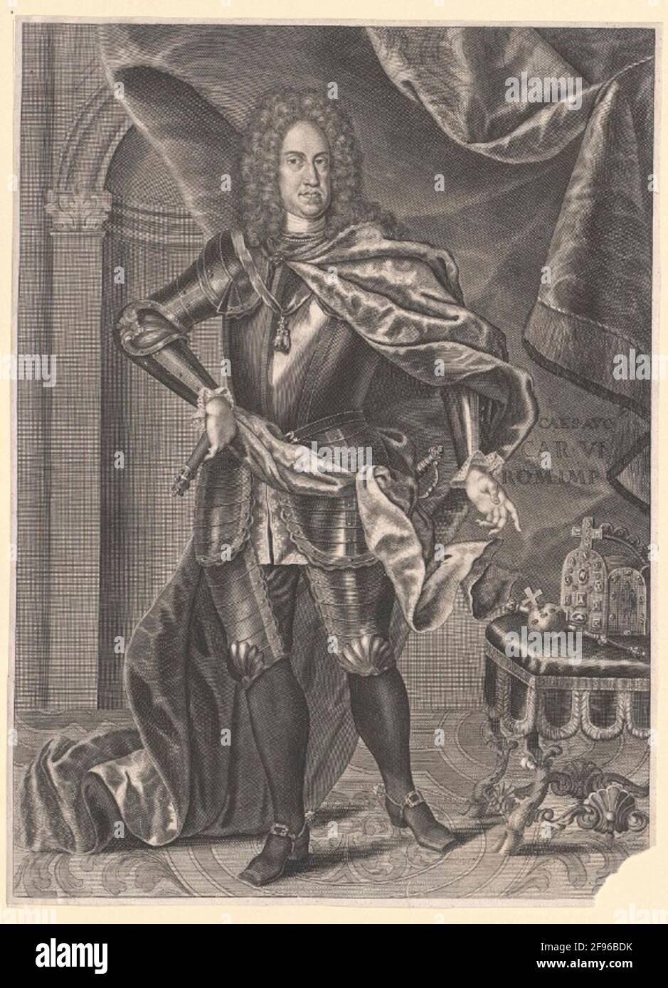 Karl VI., Roman-German Kaiser Stock Photo - Alamy