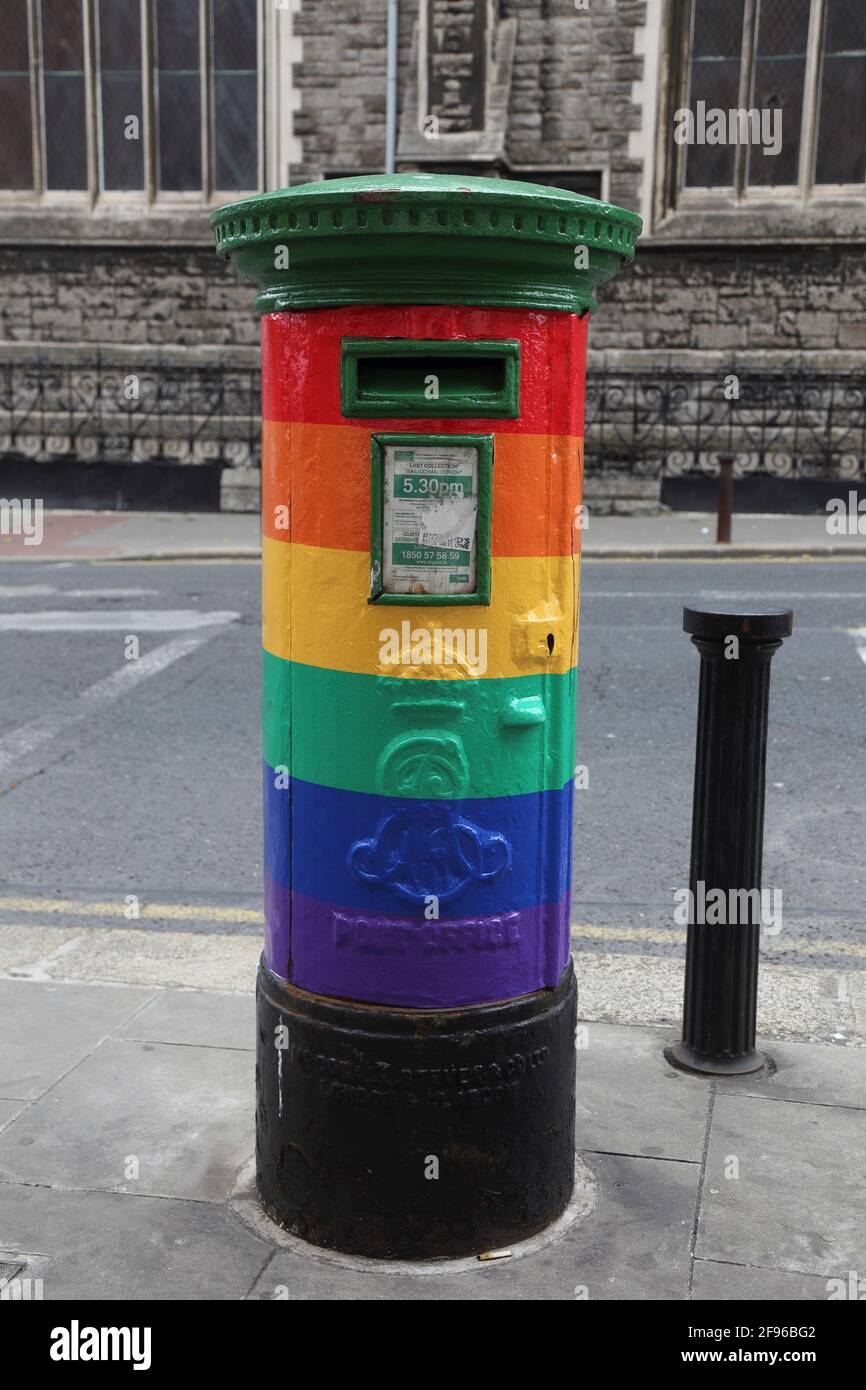 Dublin mailbox hi-res stock photography and images - Alamy