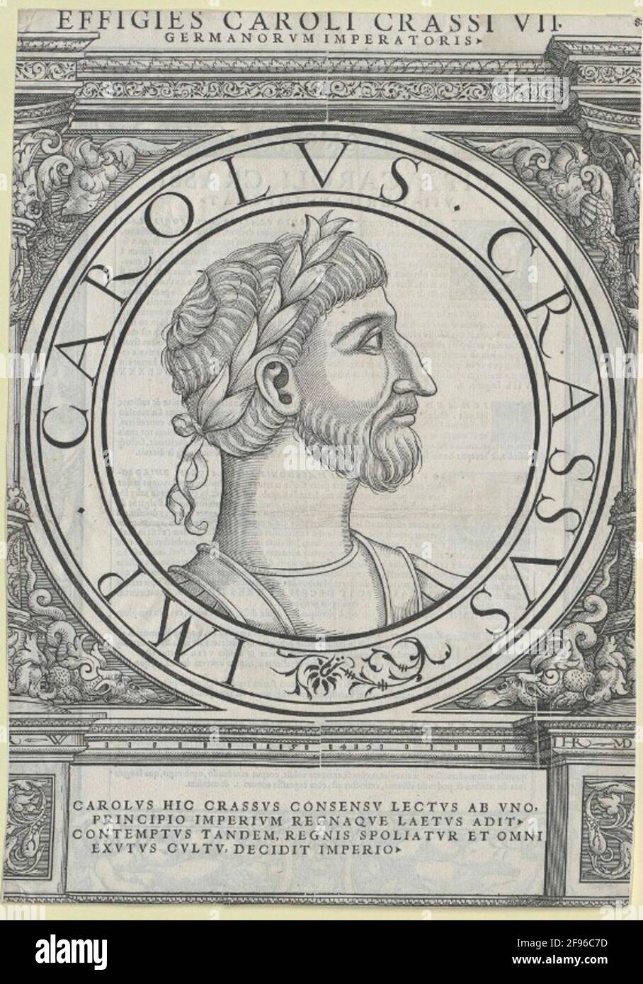 Karl III., The Thick Emperor Stock Photo - Alamy