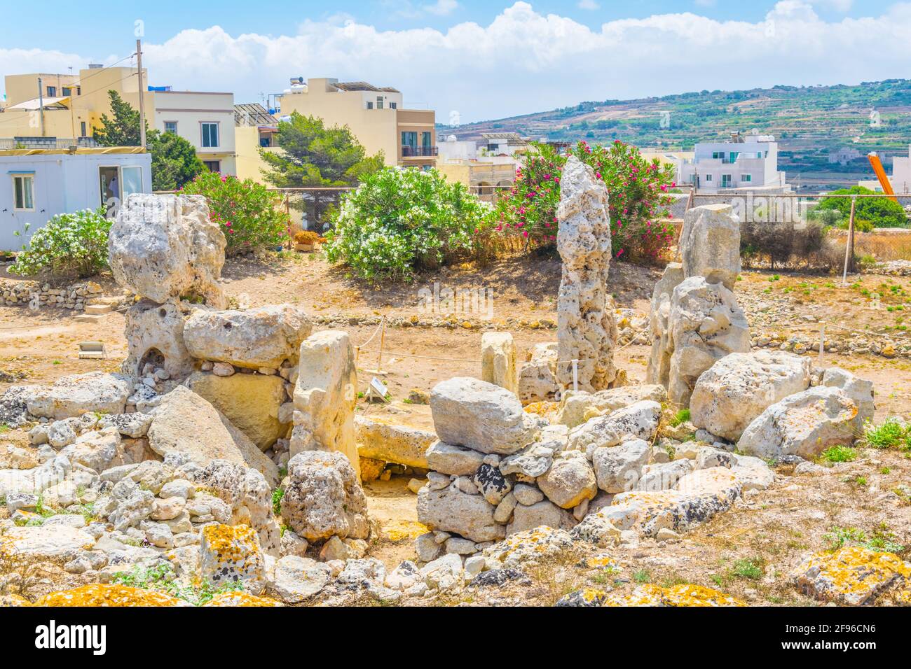Skorba Temples at Mgarr, Malta Stock Photo - Alamy