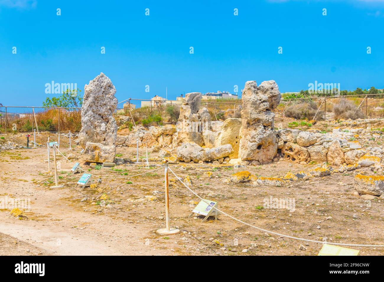 Skorba Temples at Mgarr, Malta Stock Photo - Alamy