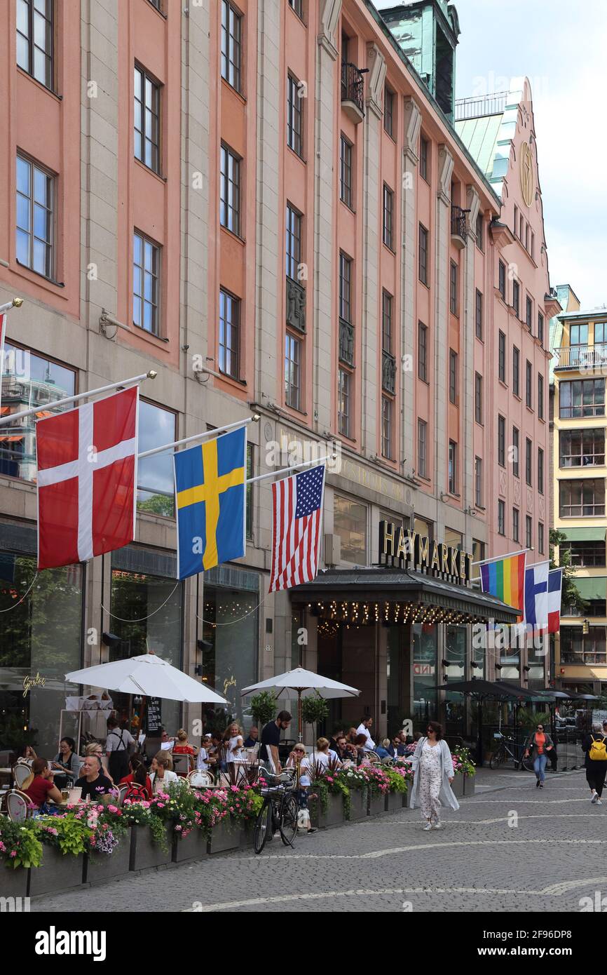 Sweden, Stockholm, Hötorget Stock Photo - Alamy