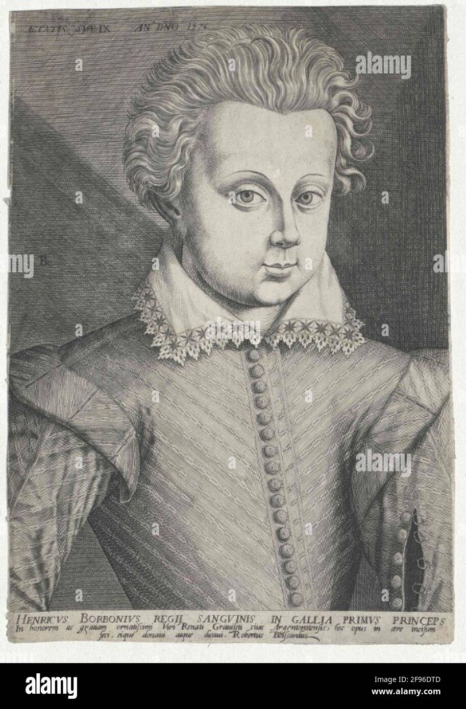Heinrich II of Bourbon, Prince of Condé Stock Photo - Alamy
