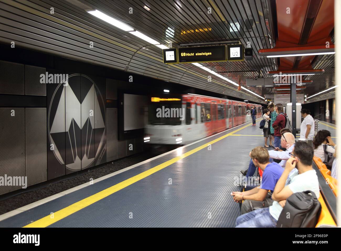 Germany, North Rhine-Westphalia, Bonn, U-Bahn Stock Photo - Alamy