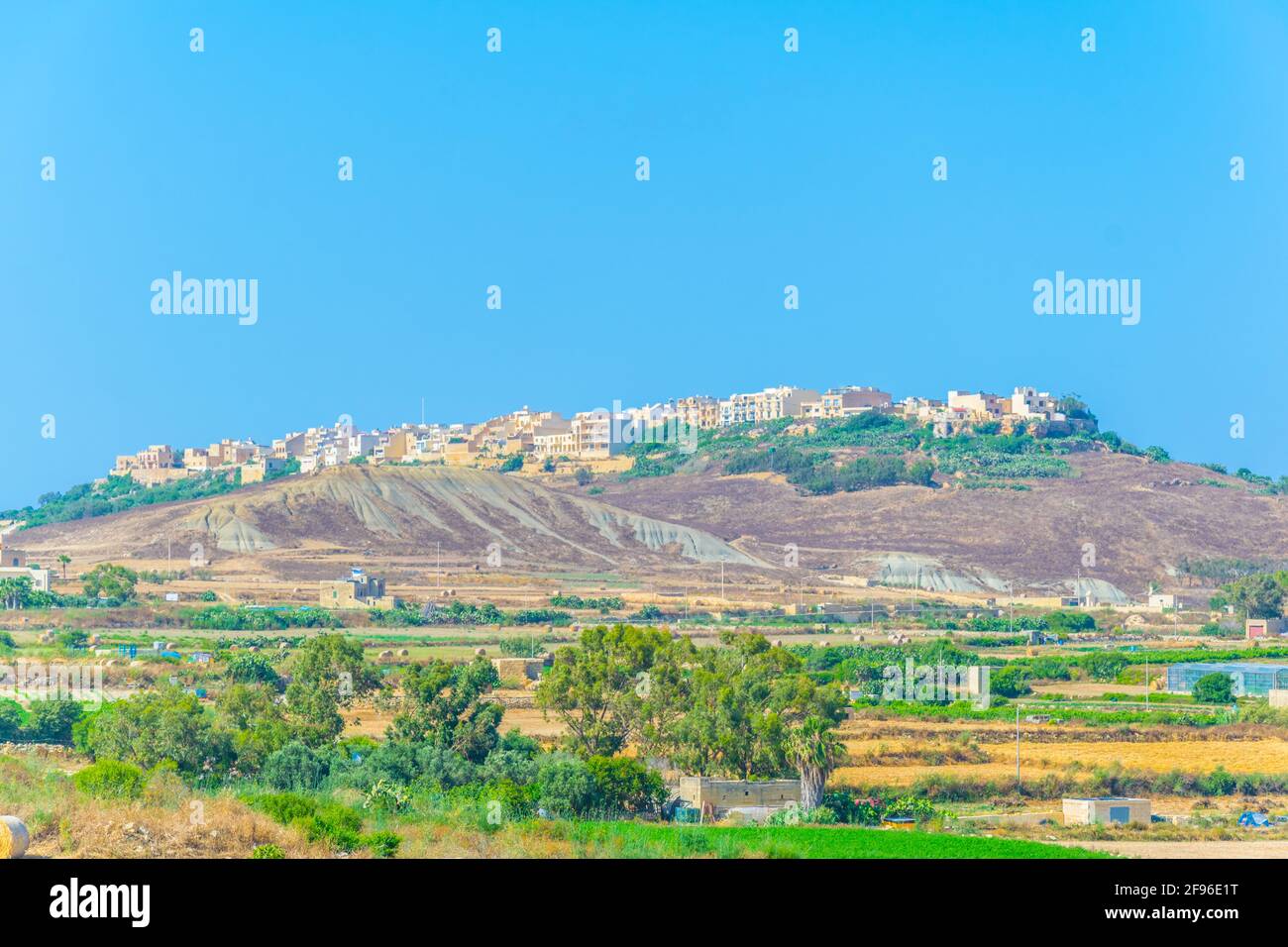 View of Zebbug town in Gozo, Malta Stock Photo - Alamy