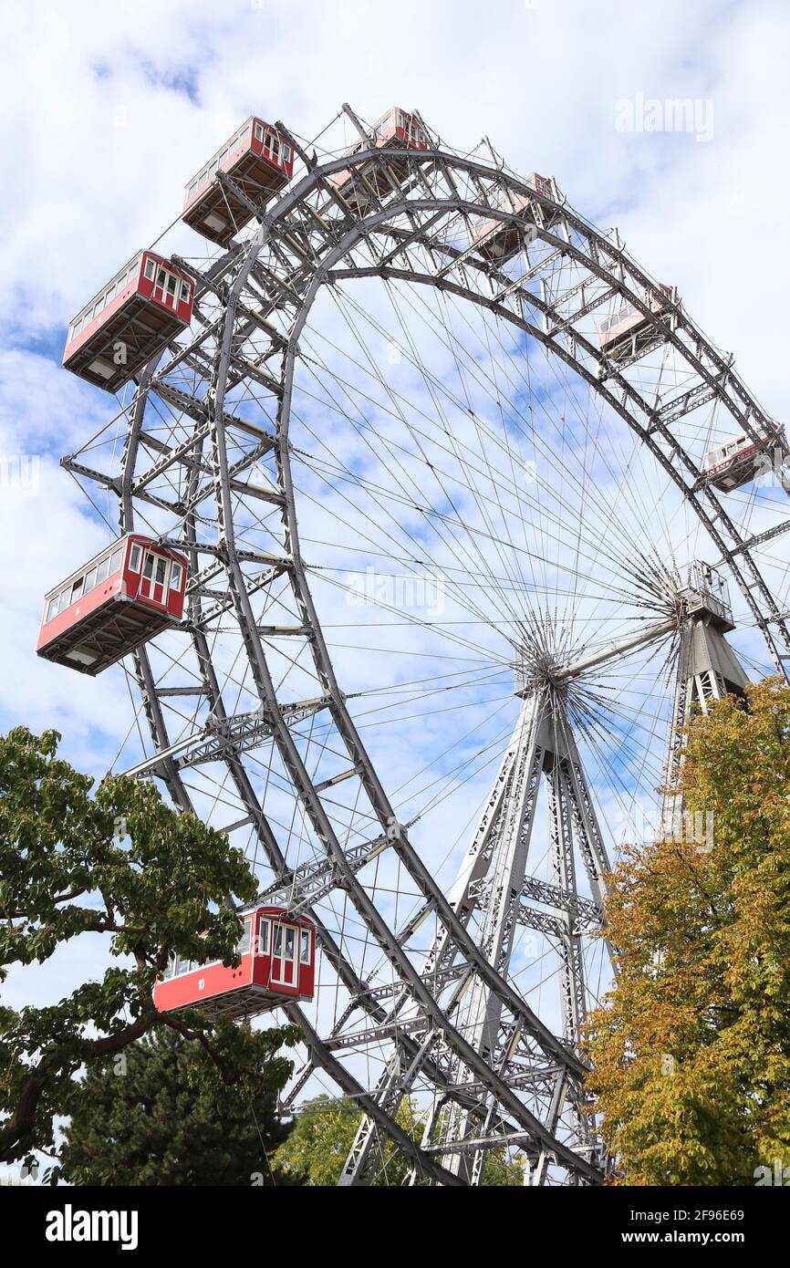 Austria, Vienna, Prater, ferris wheel Stock Photo - Alamy