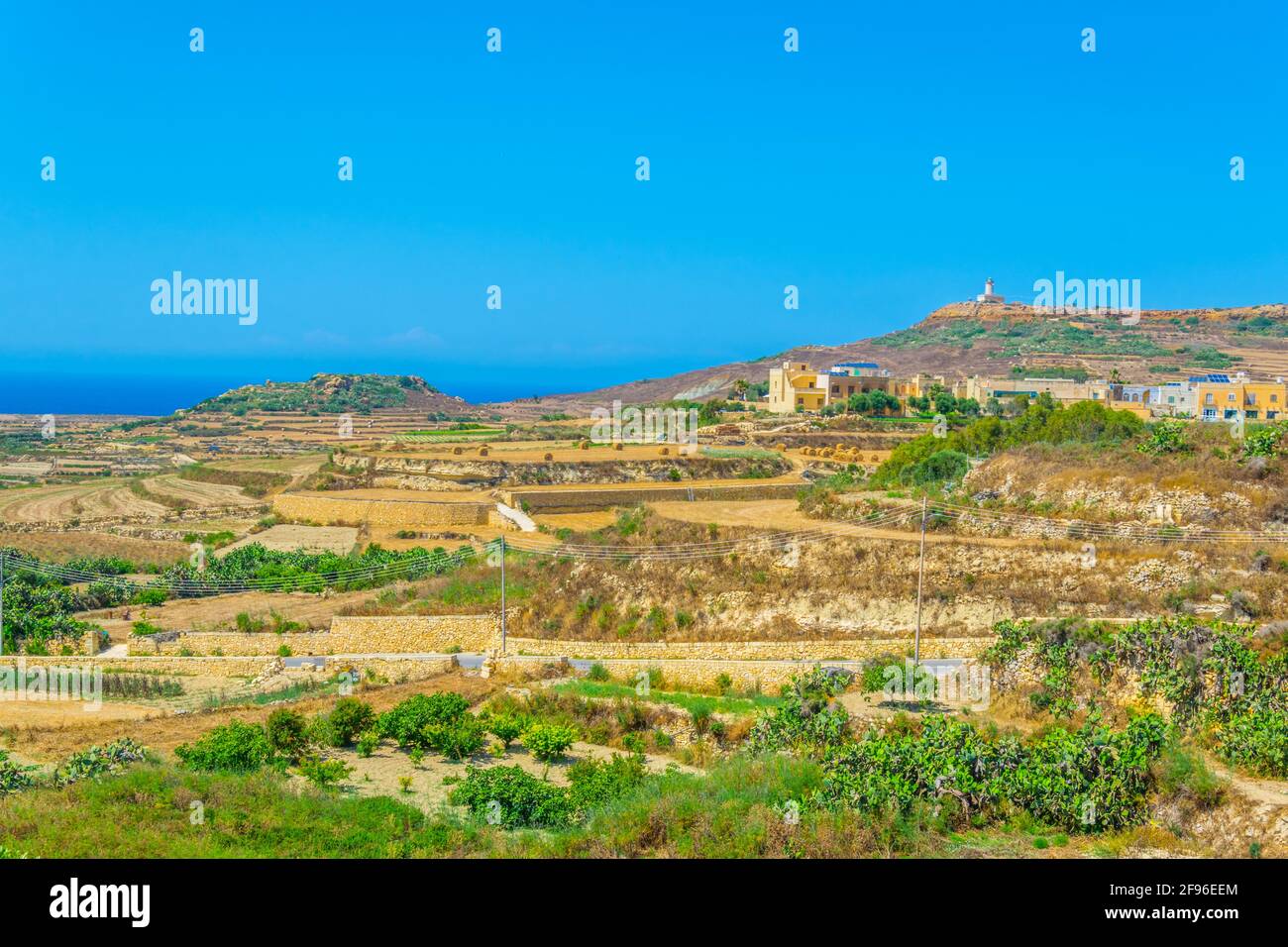 Countryside on Gozo, Malta Stock Photo - Alamy