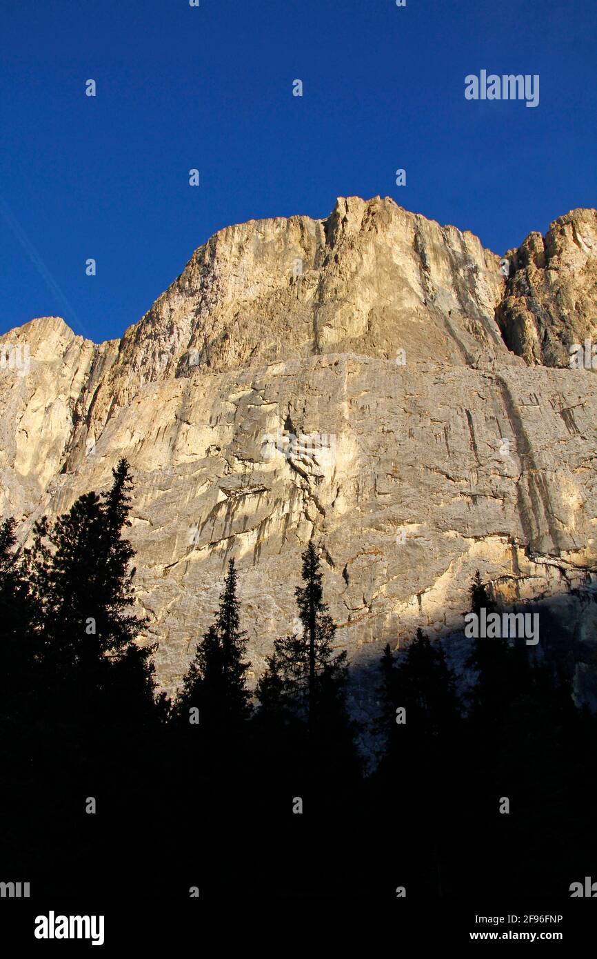 The Sella massif, Dolomites, Alto Adige, South Tyrol, Italy Stock Photo ...