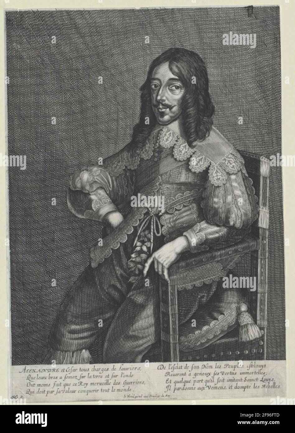 Ludwig XIII., King of France Stock Photo - Alamy