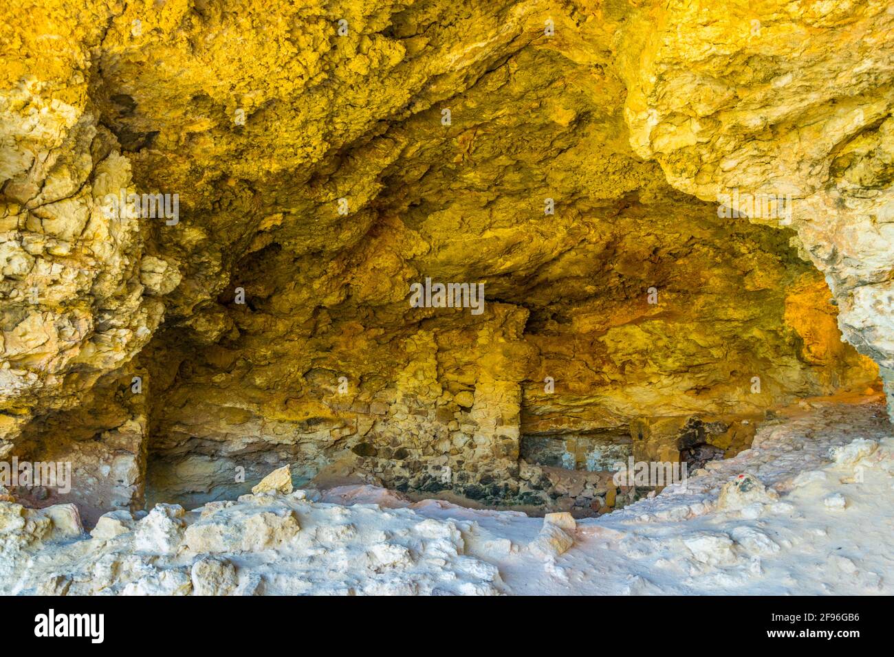 Tal-Mixta Cave on Gozo, Malta Stock Photo - Alamy