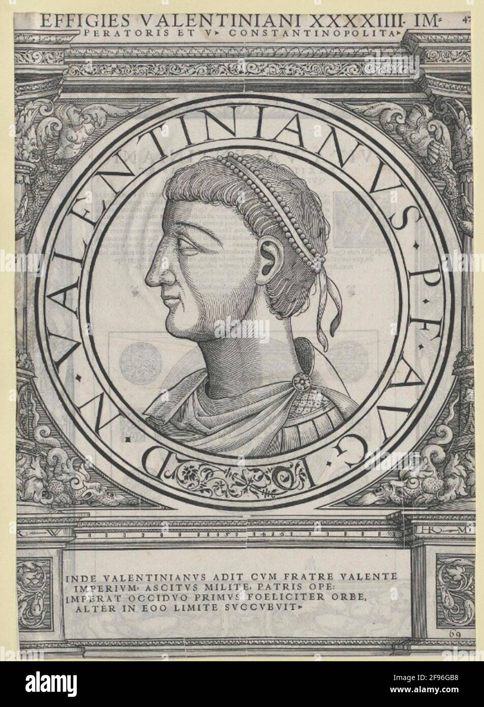 Valentinian I., Roman Emperor Stock Photo - Alamy