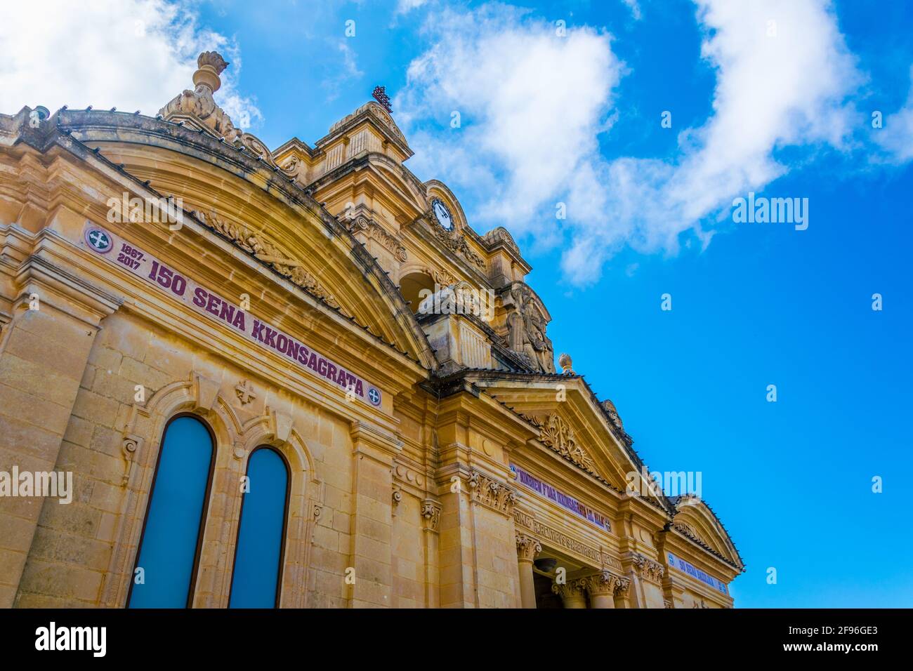 View of Nadur Parish church, Gozo, Malta Stock Photo - Alamy
