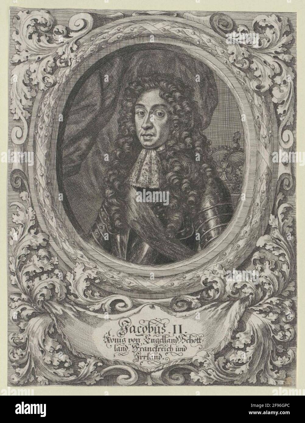 Jacob II. King of England Stock Photo - Alamy