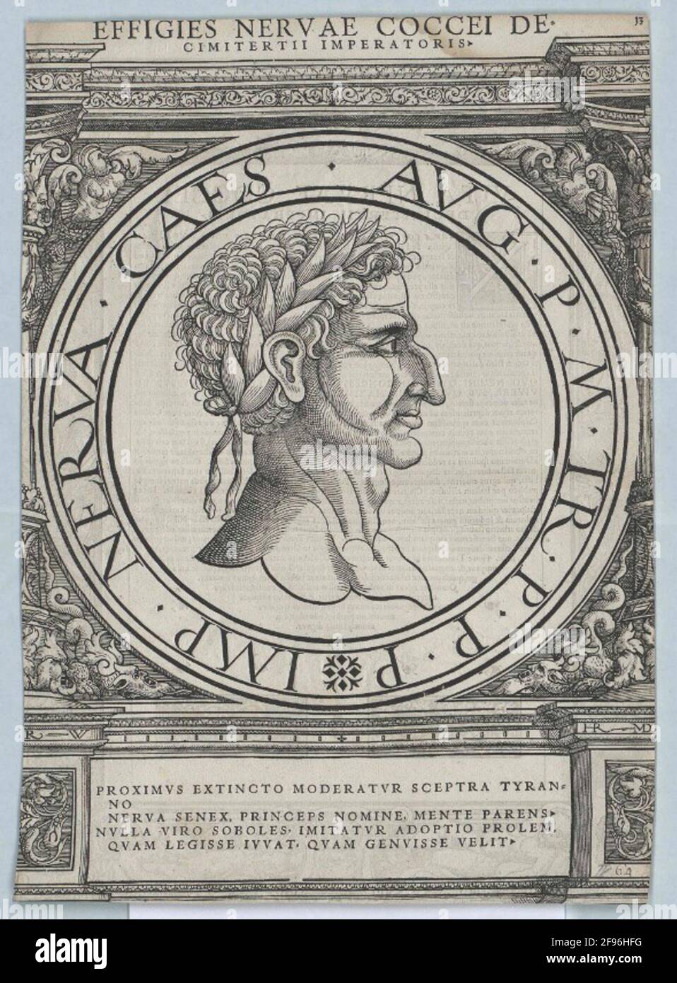 Nerva, Roman Emperor Stock Photo - Alamy