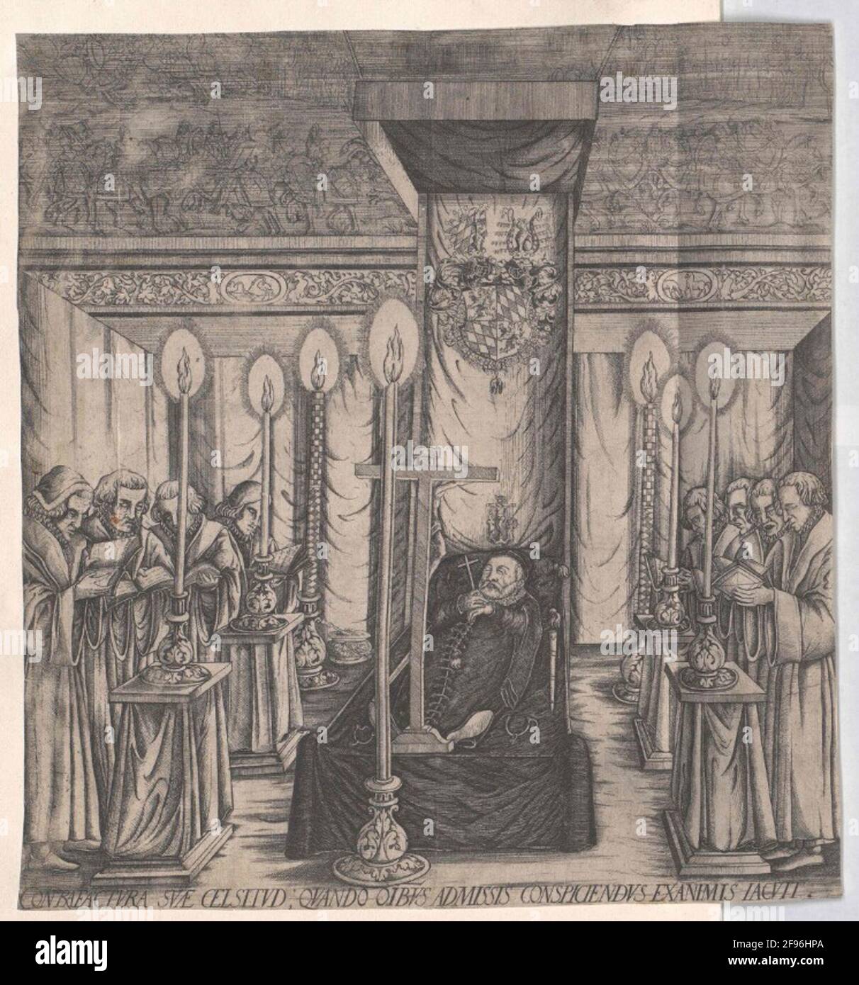 Albrecht V., Duke of Bavaria Stecher: Weinher, Peter Stock Photo - Alamy