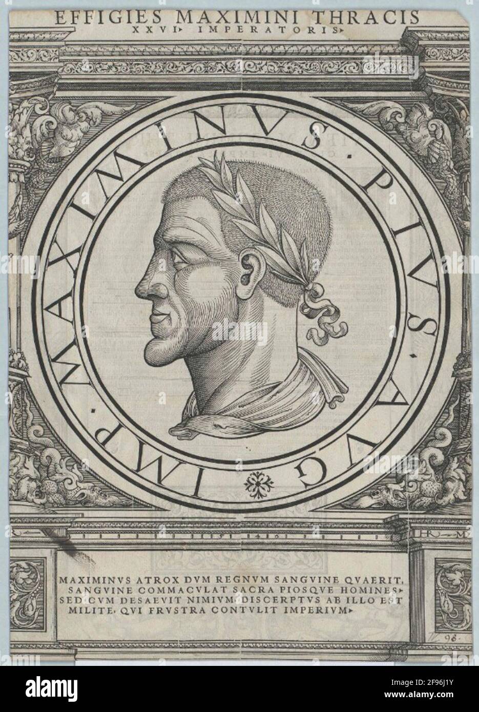Maximinus thrax, Roman emperor Stock Photo - Alamy