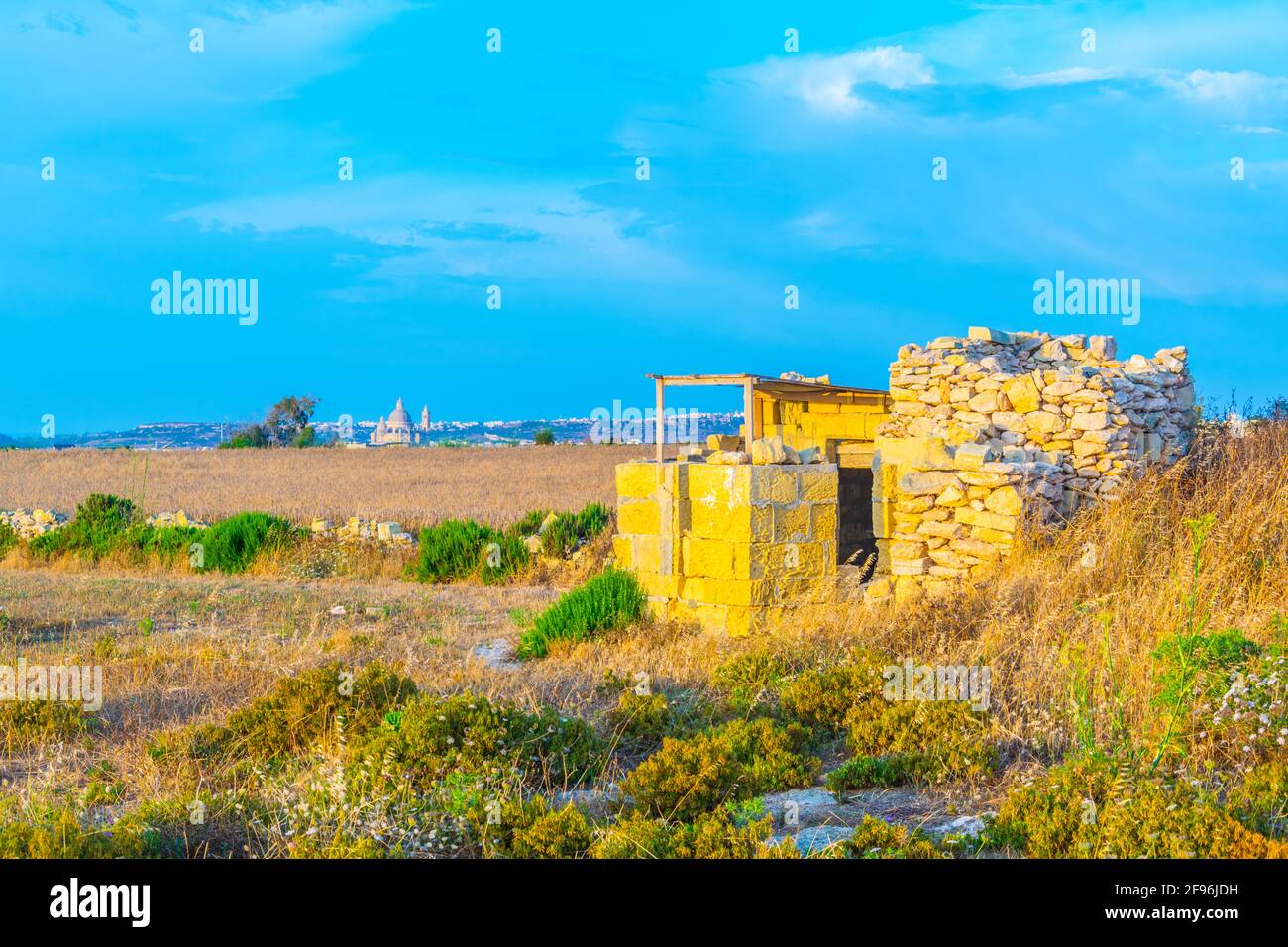 Countryside on Gozo, Malta Stock Photo - Alamy
