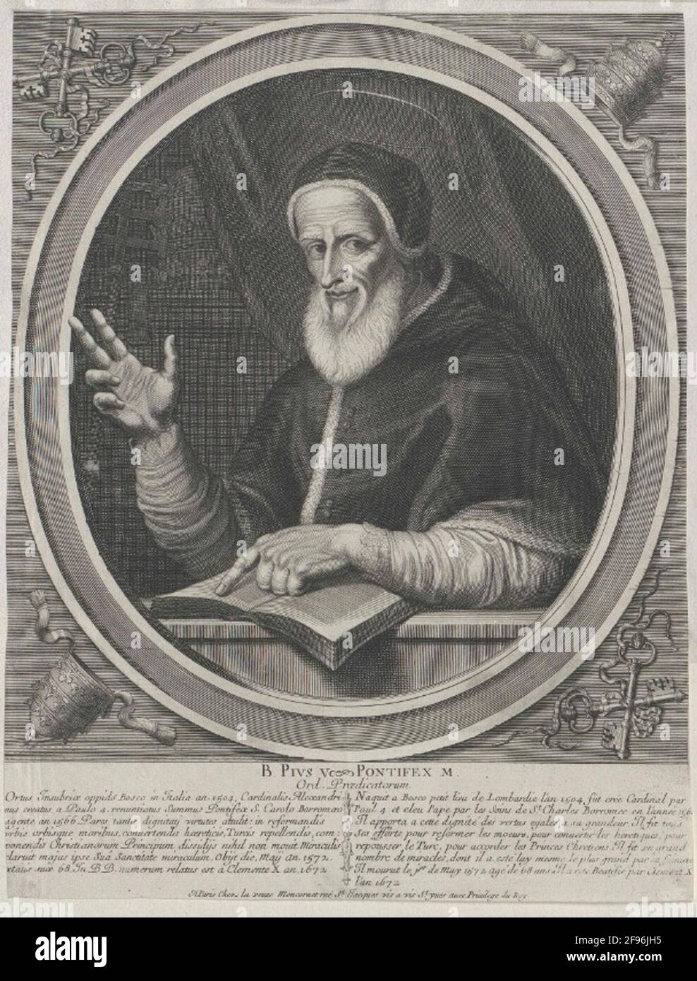 Papa pius v hi-res stock photography and images - Alamy