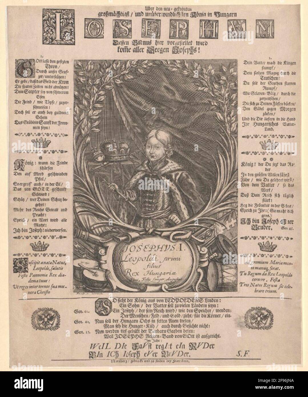 Josef I., Roman-German Kaiser Stock Photo - Alamy